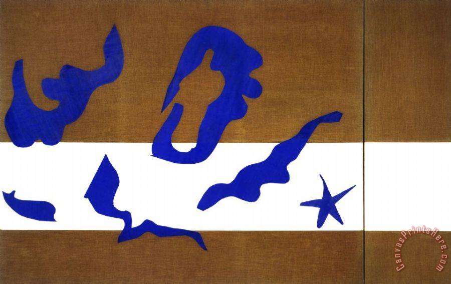 Others Matisse: The Swimming Pool Art Print for sale - CanvasPrintsHere.com